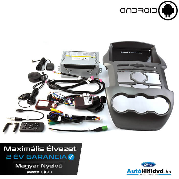 Új, FORD RANGER AUTÓHIFI Márkaspec Multimédia Navigáció