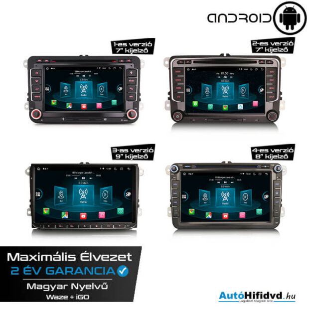 új, VOLKSWAGEN GOLF 5 AUTÓHIFI Márkaspec Magyar Navigáció